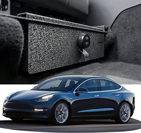 Tesla Model Y Under Seat Gun Safes | Shop – Wasai