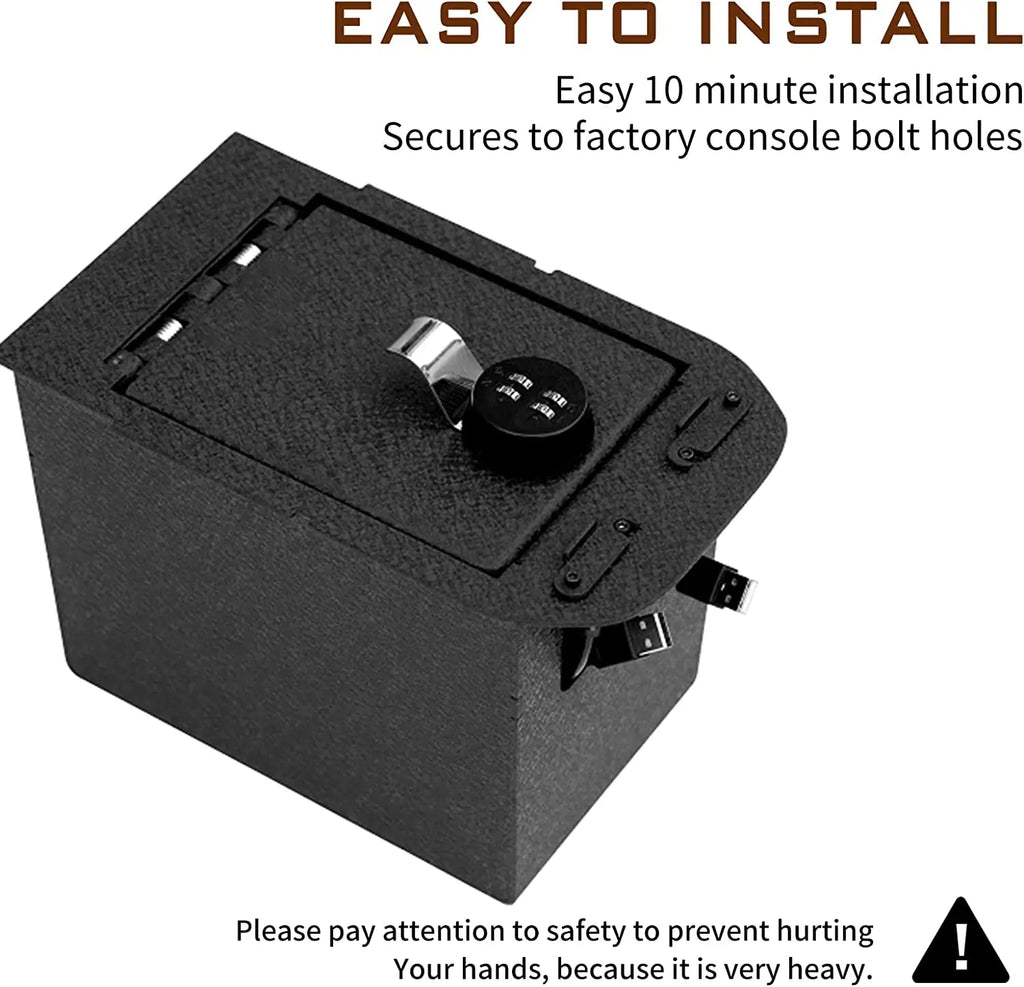 Toyota RAV4 Console Safe: 2019-2024 – Wasai